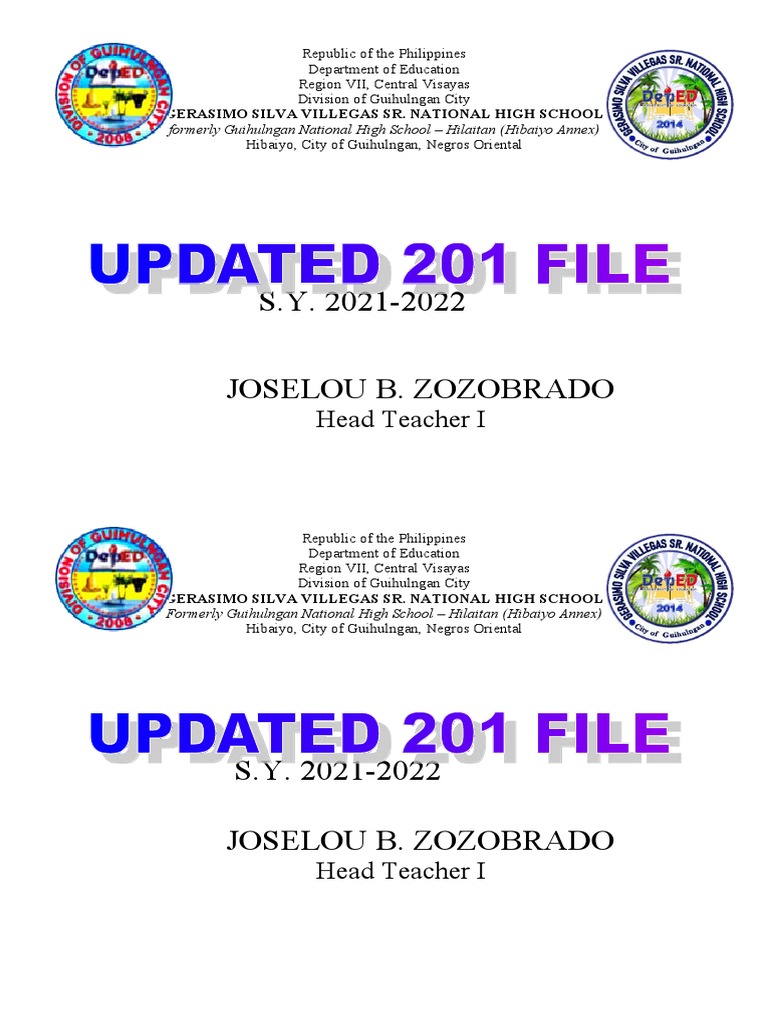 Cover Page... PORTRAIT Updated 201 File | PDF