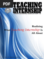 Teaching Internship Performance Insights | PDF | Teachers | Internship