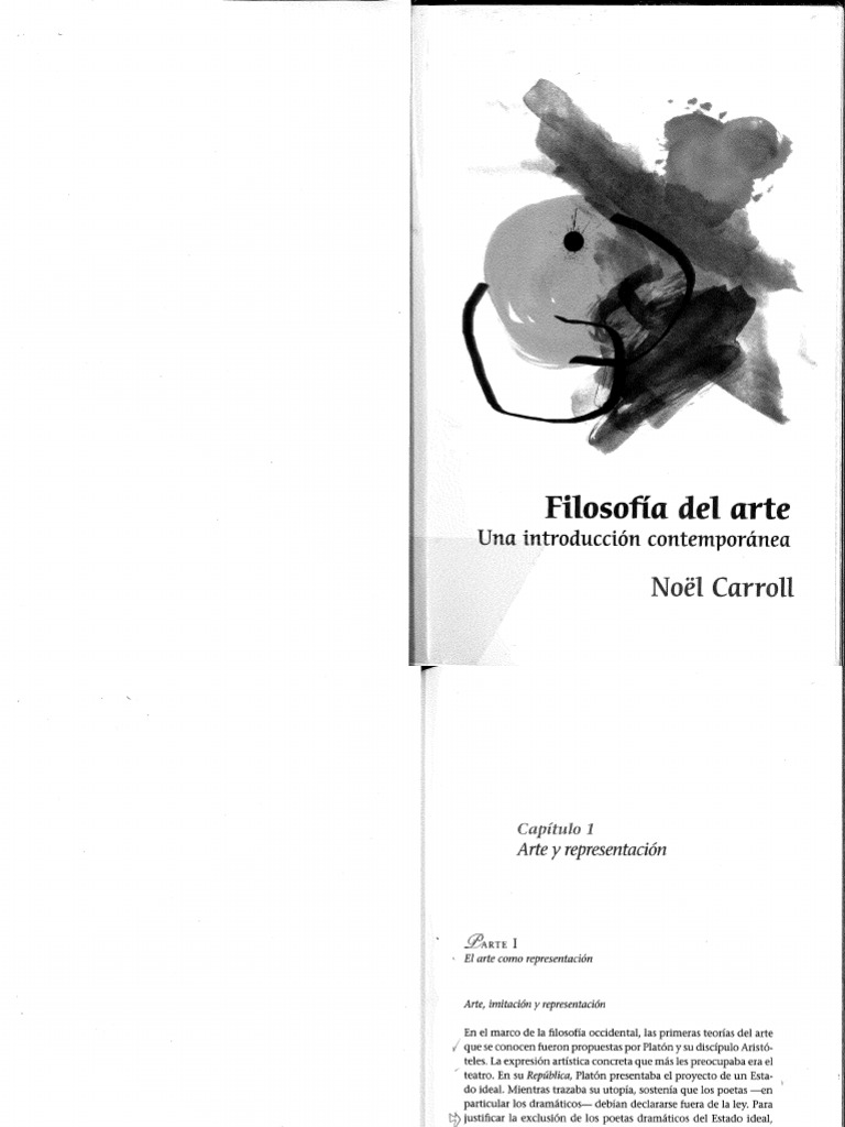 Arte y Representacion - Noel Carroll | PDF