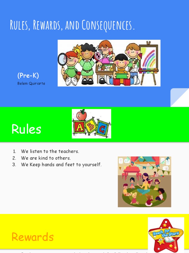 Rules Rewards and Consequences | PDF