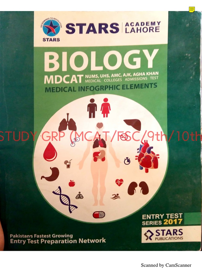 STARS Acadmy Biology Practice Book - MDCAT BY FUTURE DOCTORS | PDF