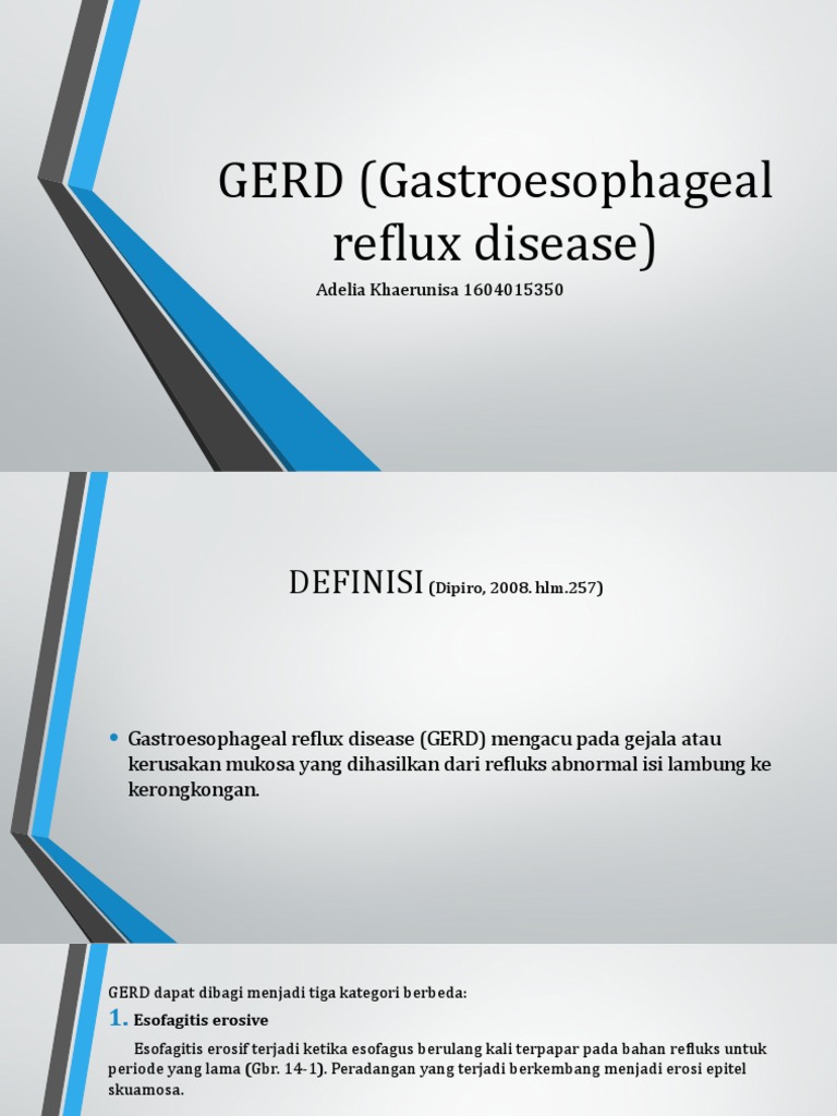 GERD Kelompok 10 | PDF