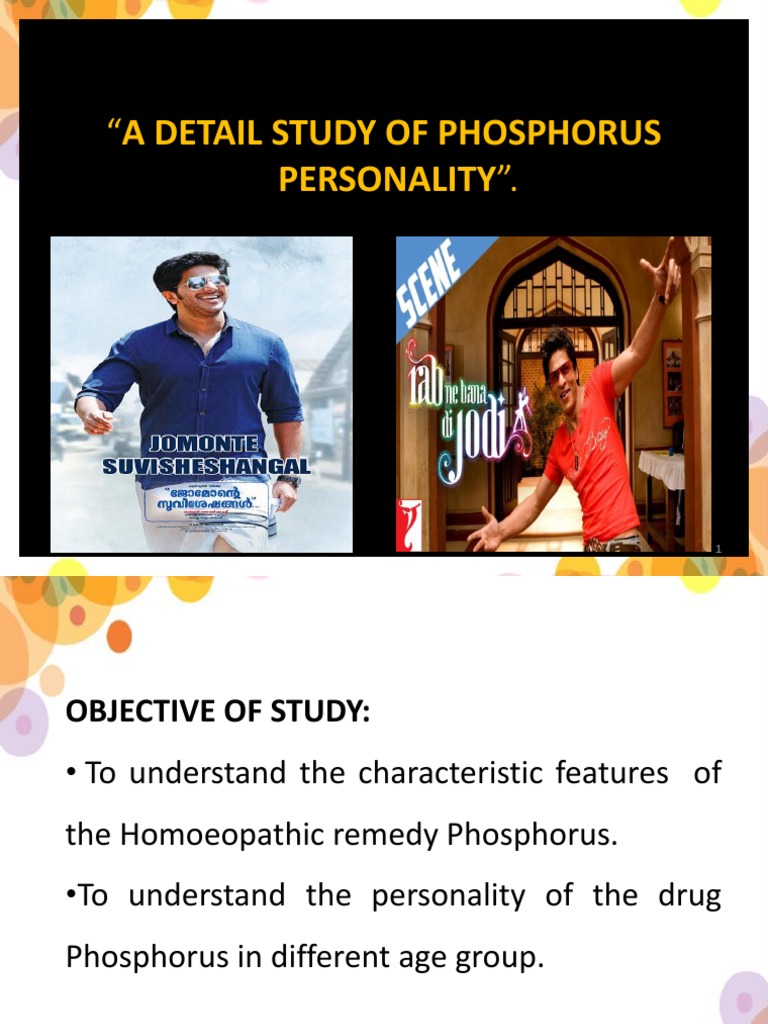 Phosphorus Personality DR Midhun Jose | PDF | Phosphorus | Homeopathy