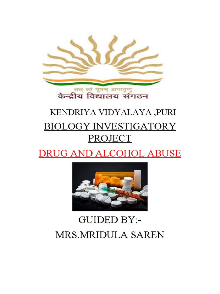 Biology Investigatory Project: Drug and Alcohol Abuse | PDF | Smoking ...