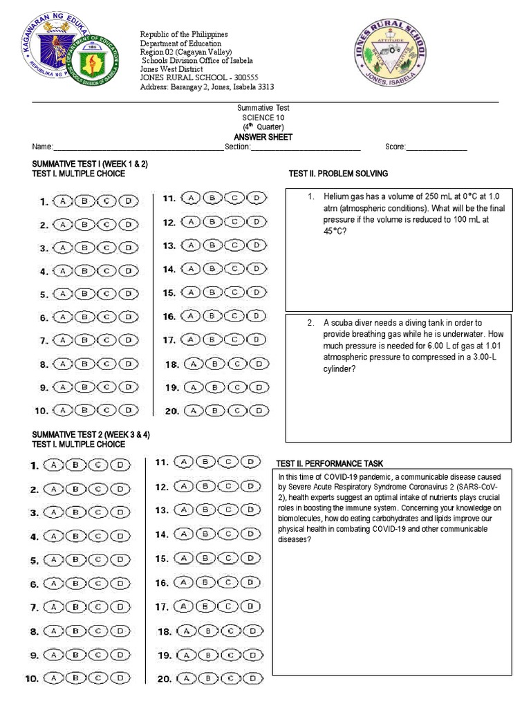 Science 10 4TH Quarter | PDF | Reaction Rate | Carbohydrates
