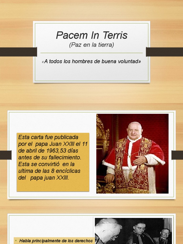 Pacem in Terris | PDF