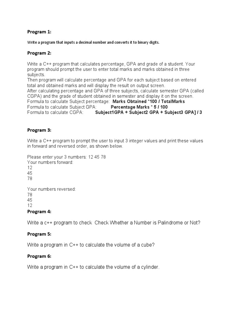 Assignment #1 | PDF | Numbers | Area
