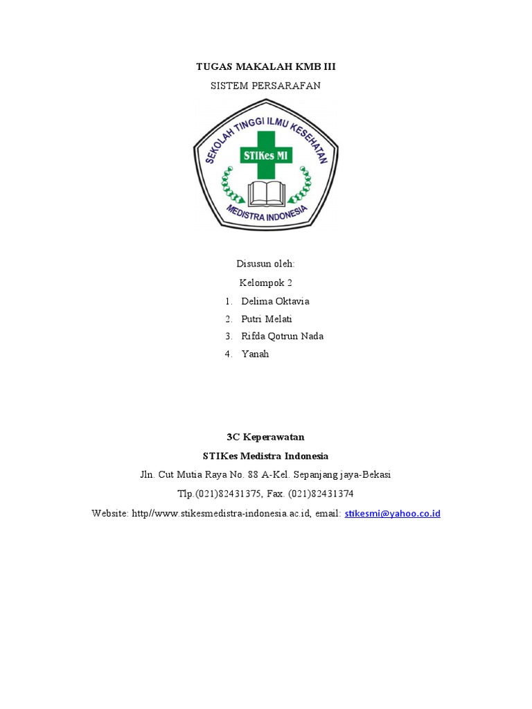 Tugas Makalah KMB Iii | PDF