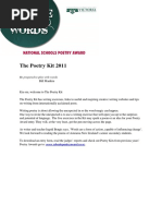 Lucy Calkins Writing Lesson Unit 6 | PDF | Poetry | Classroom