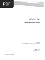 PMC Module 4 Assignment (Sada Gul Roll#D12905) | PDF | Alphabet ...