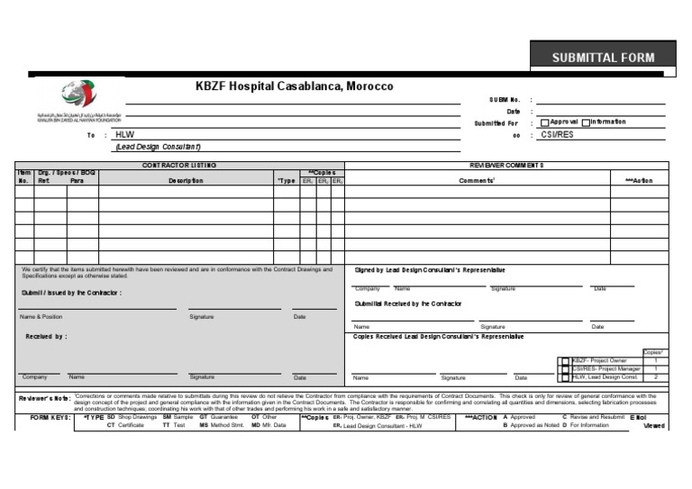 (04a) FRM - Submittal Form | PDF | Economic Sectors | Information Science