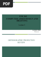 Chapter 6 - ORTHOGRAPHIC PROJECTION | PDF | Geometry | Classical Geometry