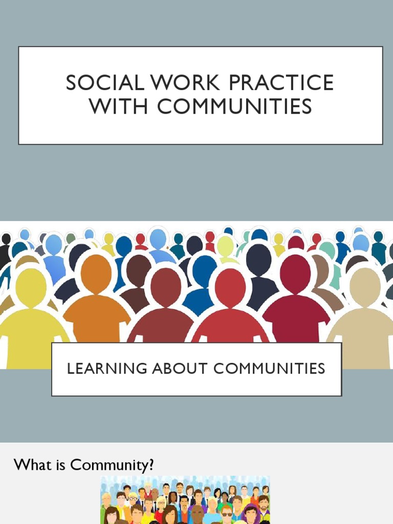Social Work Practice With Communities Revised PDF | PDF | Social ...