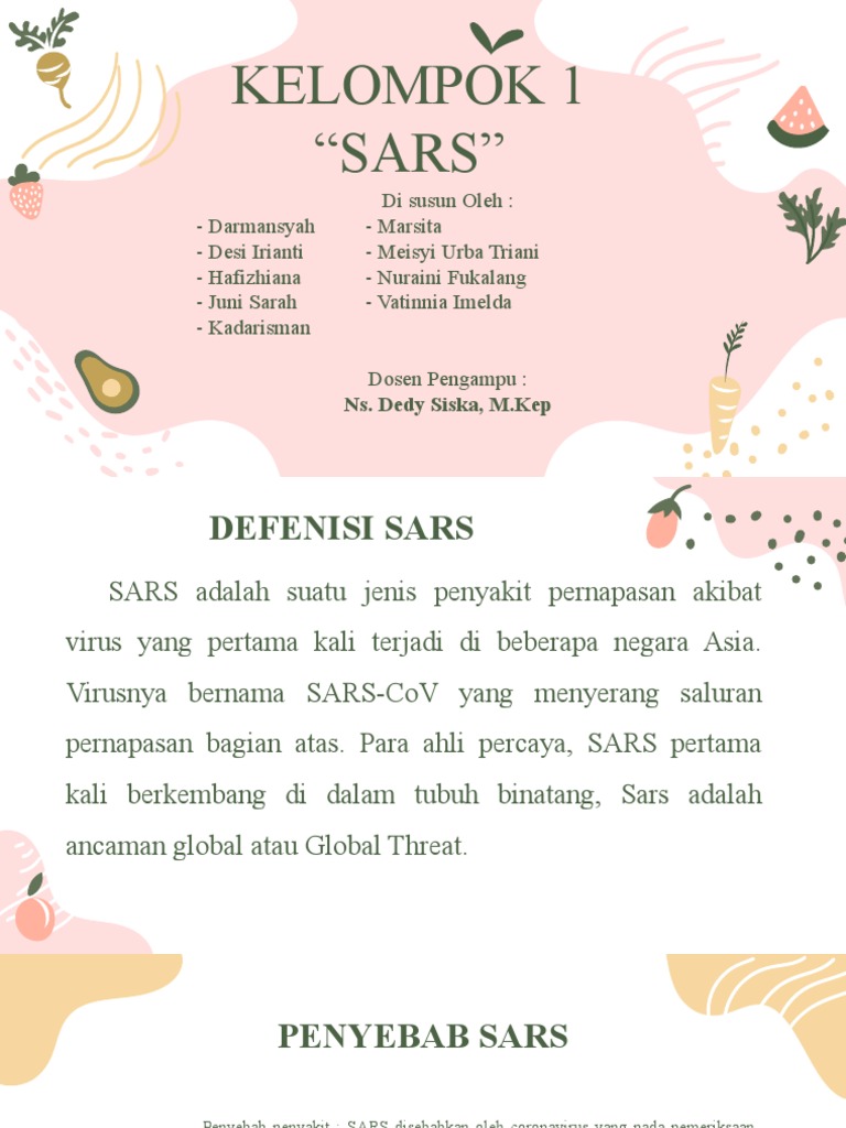 Kelompok 1, SARS | PDF