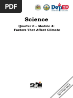 Science 9: Quarter 3 - Module 4: Factors Affecting Climate | PDF ...