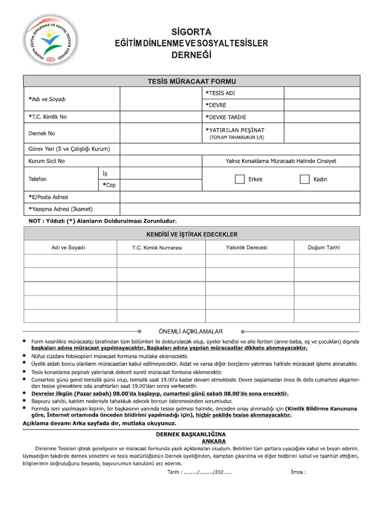 2021 Muracaat Formu | PDF