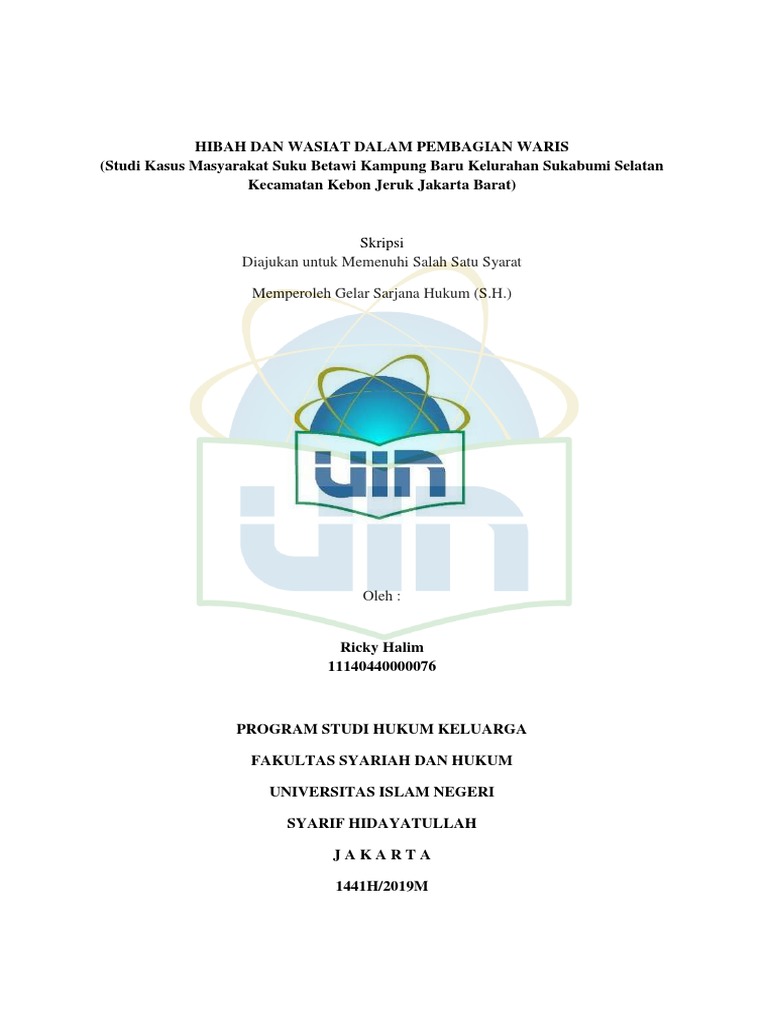 Ricky Halim-Fsh | PDF