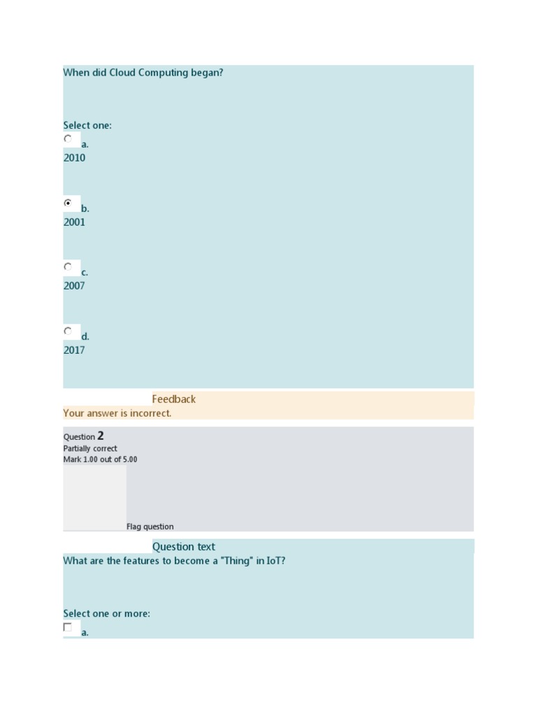 When Did Cloud Computing Began | PDF | Internet Of Things | Cloud Computing
