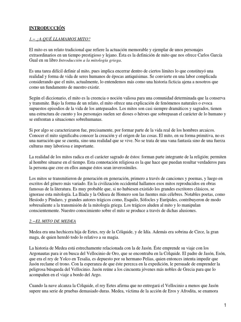 Medea 2 | PDF | Jason | Argonautas