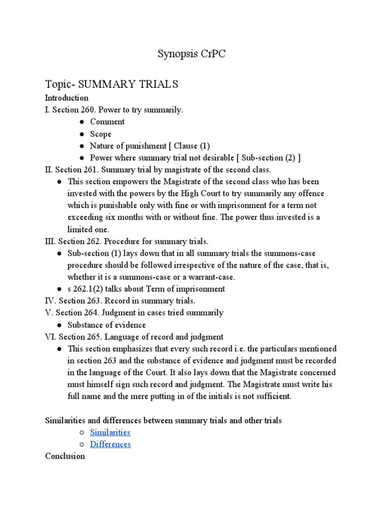 ASSIGNMENT CRPC | PDF | Theft | Magistrate