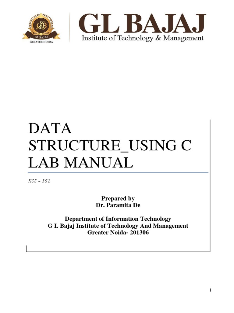 Lab Manual DS StudentFile | Download Free PDF | Queue (Abstract Data Type) | Computer Programming