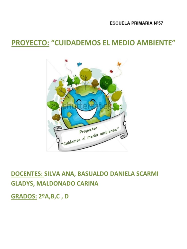 Proyecto Cuidademos El Medio Ambiente Ep.57 2022 | PDF | Palabra ...