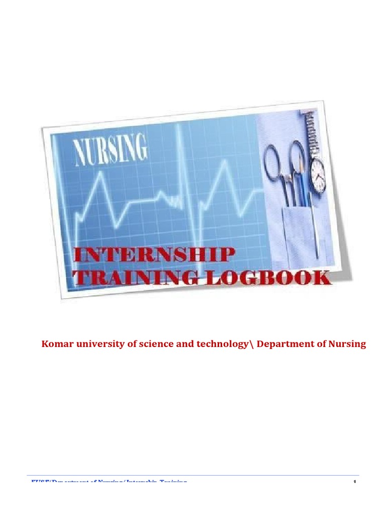 Internship Logbook | PDF | Nursing | Surgery