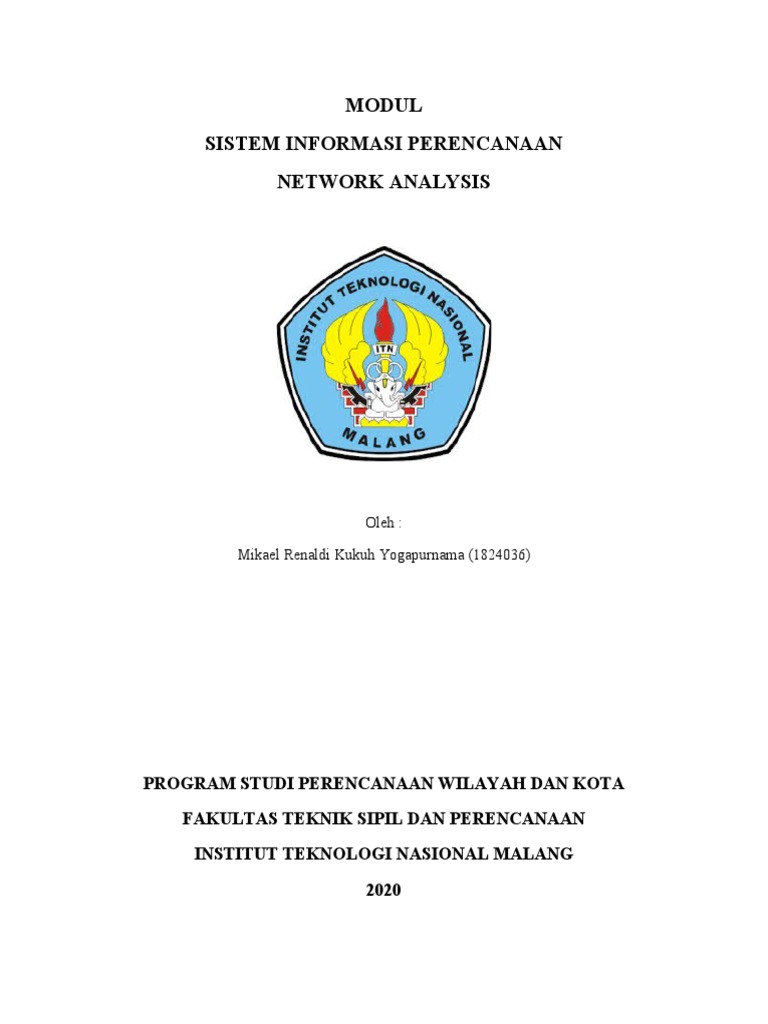 Modul Network Analysis Mike | PDF