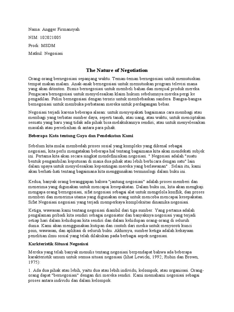 05 - Angger Firmansyah - Tugas Ringkasan Bab 1 | PDF