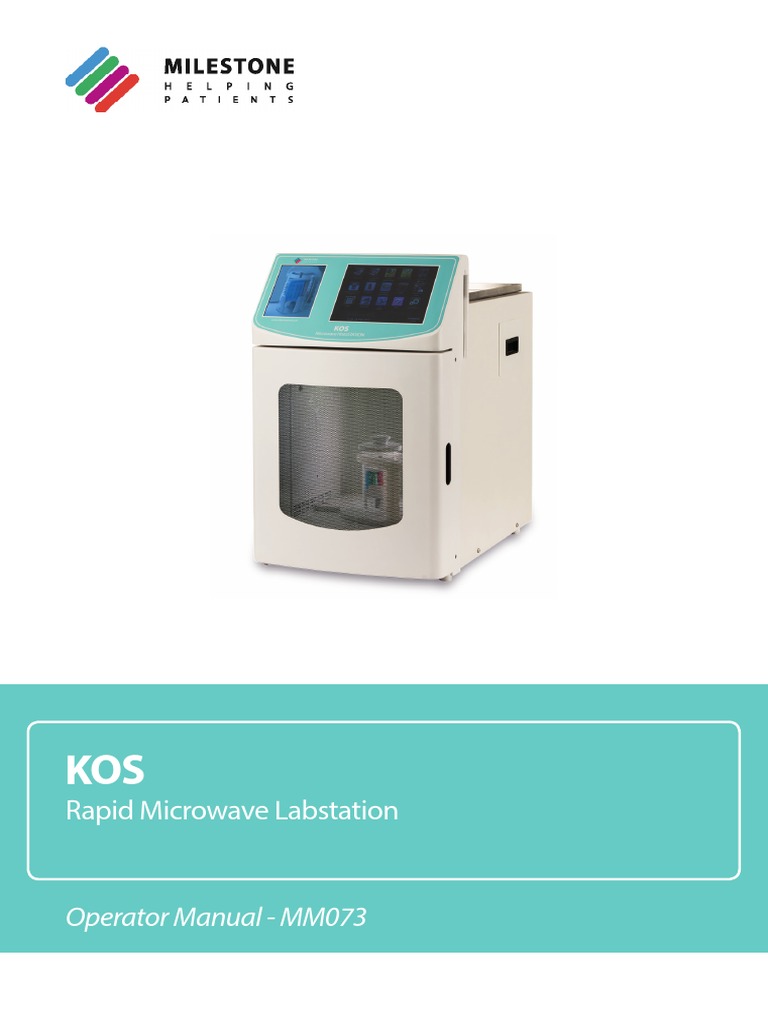 MM073-006 - KOS - Operator Manual | PDF | Ip Address | Histology