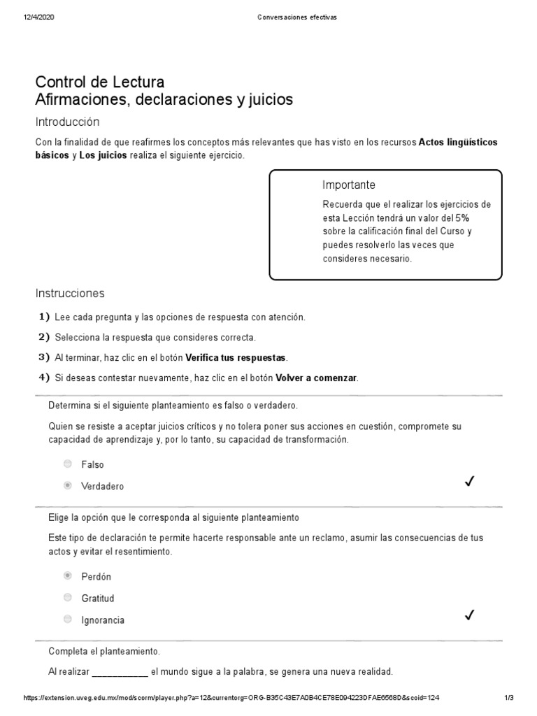 Control de Lectura | PDF | Ciencia cognitiva | Cognición