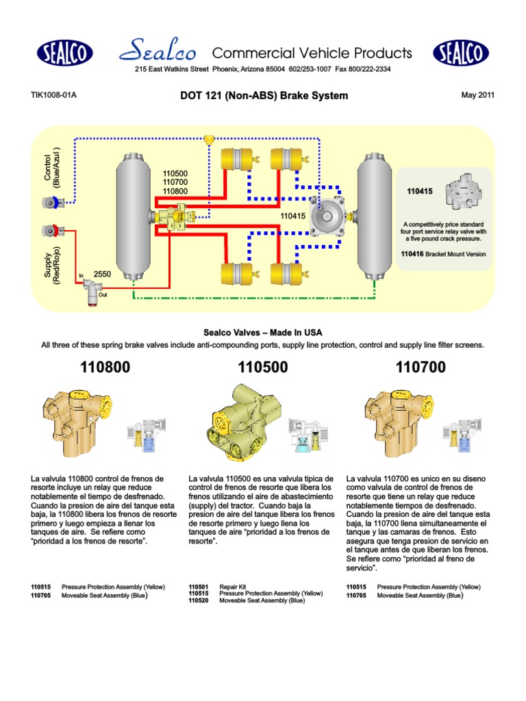LASCO Sealco Lit Valv 110800 110500 110700 | PDF