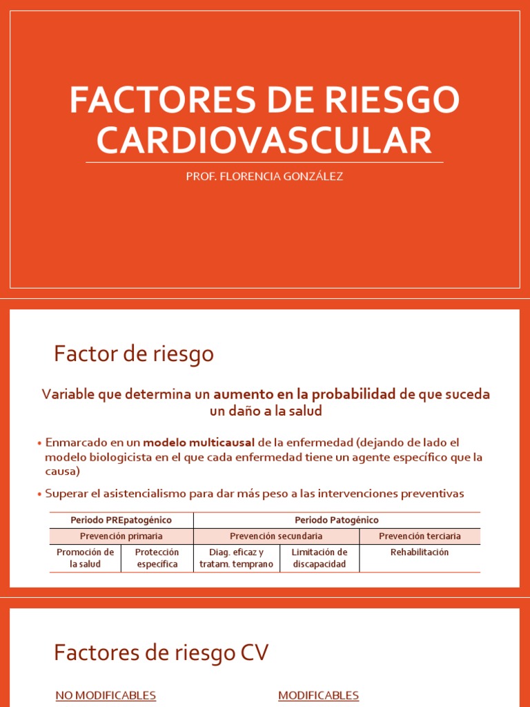 3 Factores de Riesgo Cardiovascular | PDF