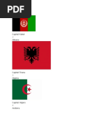 Country Capital and Flag | PDF