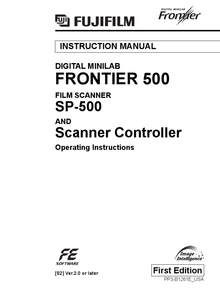 Fuji Frontier SP500 - Instruction Manual | PDF | Electrical Connector ...