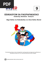 Q2 EsP 9 - Module 4 | PDF