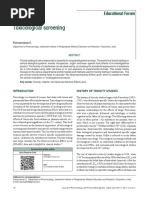 Acute oral toxicity study (OECD TG 425) | PDF | Toxicity | Toxicology