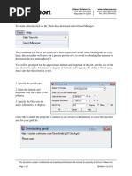 Trimble Pathfinder Office Guide | PDF | Computer File | Button (Computing)
