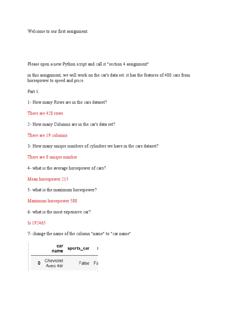 Assignment+questions+python+fundmentals ANSWER | PDF | Computers