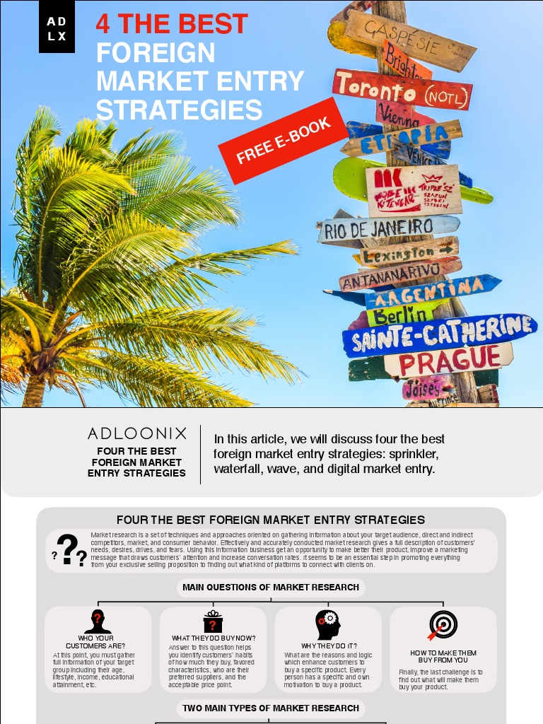 Market Entry Strategy | PDF