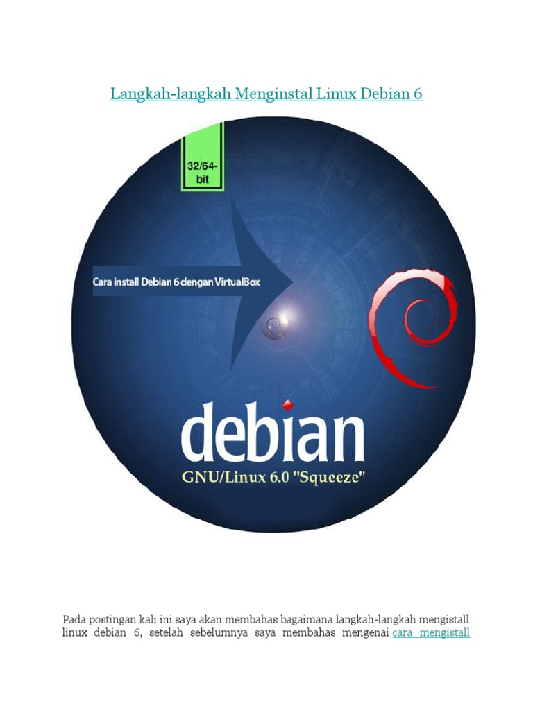 Install Debian 6 | PDF | Game & Aktivitas | Teknologi & Rekayasa