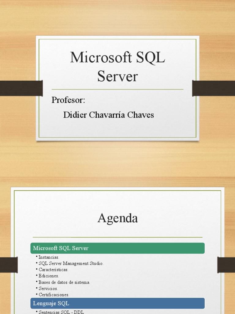 Clase 4 - SQL Server - Lenguaje SQL | PDF | Servidor SQL de Microsoft | SQL