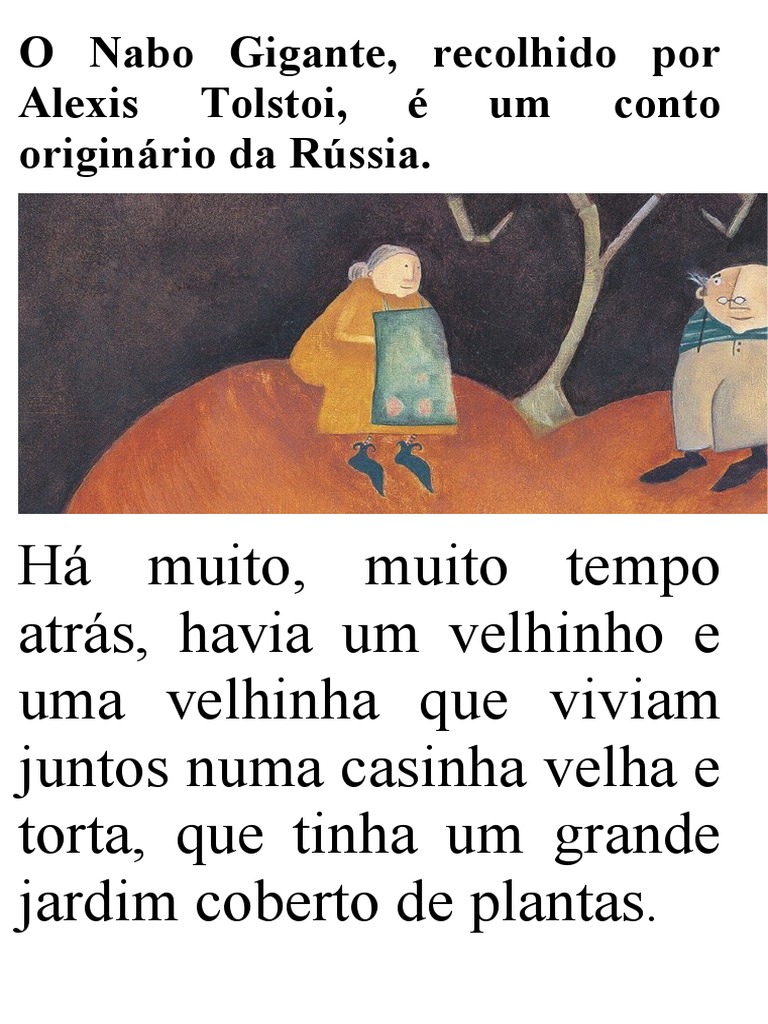 O Nabo Gigante | PDF