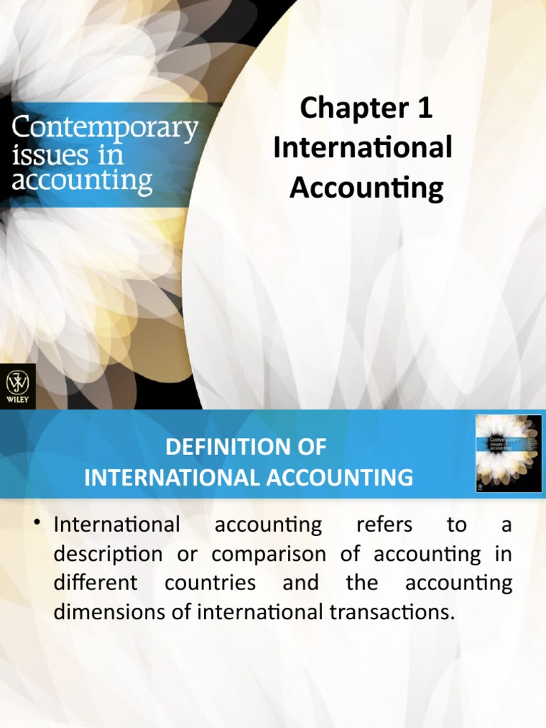 1.international Accounting | PDF | International Financial Reporting ...