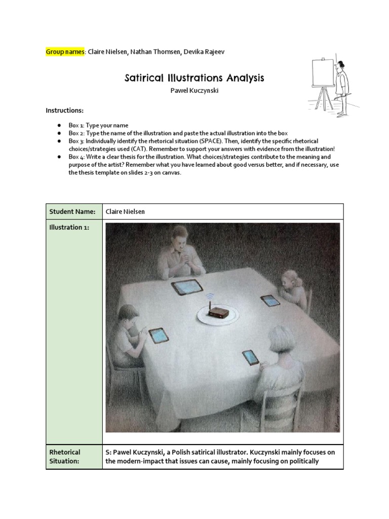 Analyzing Pawel Kuczynski's Satirical Art | PDF | Social Science