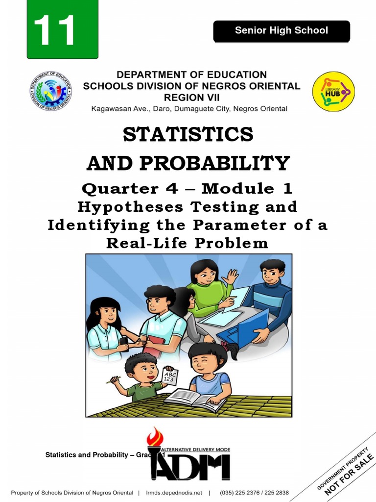 Stat - Prob Q4 Module 1 | PDF | Statistical Hypothesis Testing | Type I ...