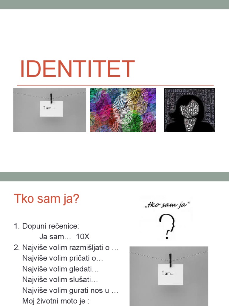 IDENTITET | PDF