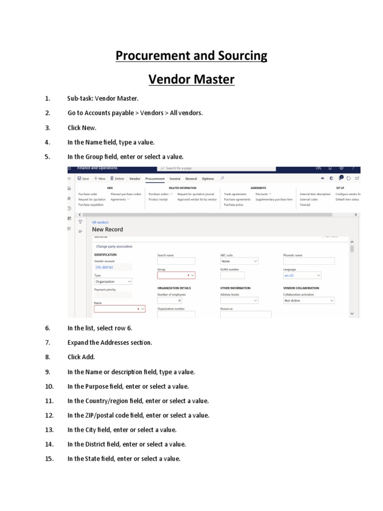 Procurement and Sourcing Complete | PDF | Procurement | Business Process