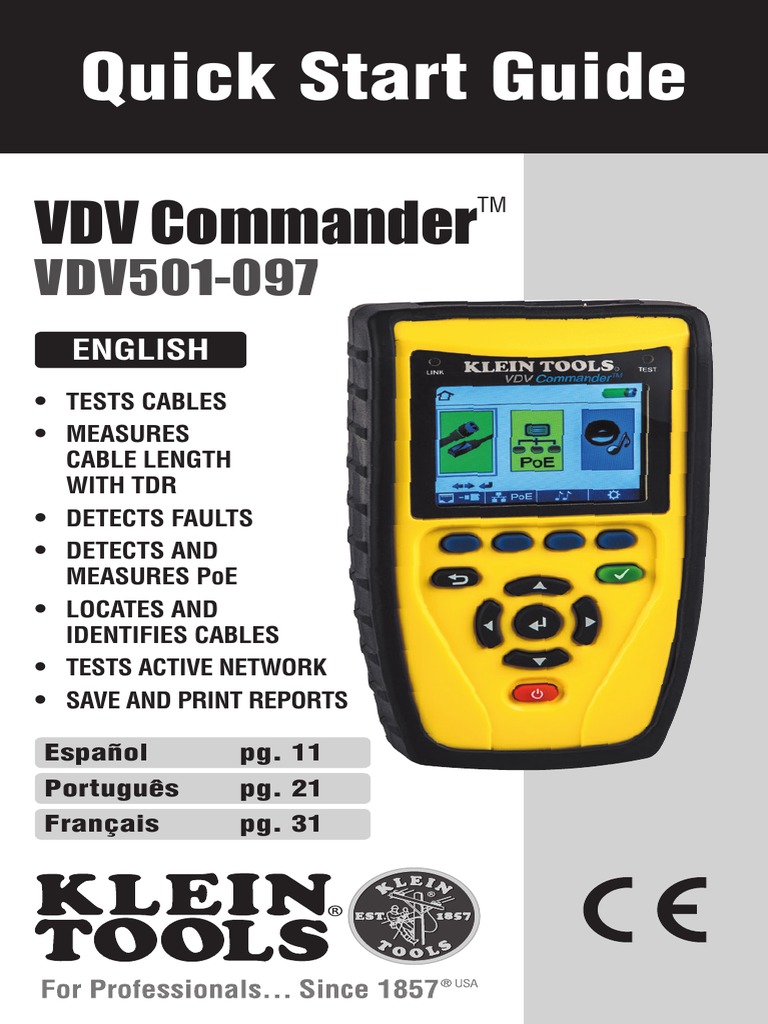 VDV Commander: English | PDF | Electrical Engineering | Computing