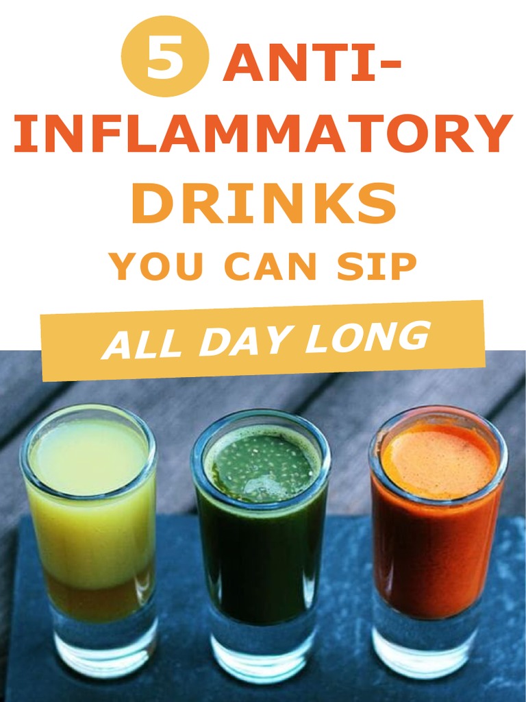 5 Anti Inflammatory Drinks | PDF | Berry | Drink